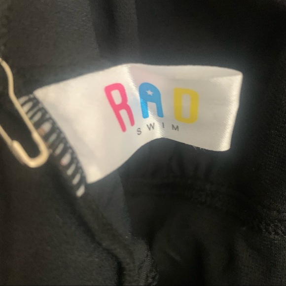 Rad Swimwear | Swim | Rad Swimwear Size Medium Nwot Shiny Black One ...